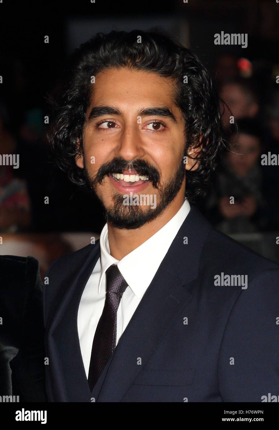 London, UK. Dev Patel at BFI London Film Festival American Express Gala ...