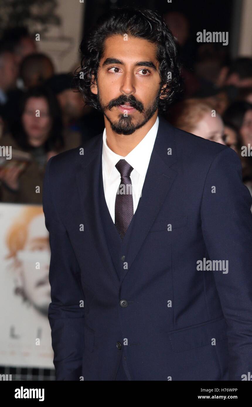 London, UK. Dev Patel at BFI London Film Festival American Express Gala ...