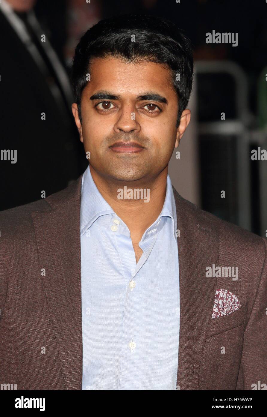 London, UK. Divian Ladwa at BFI London Film Festival American Express ...