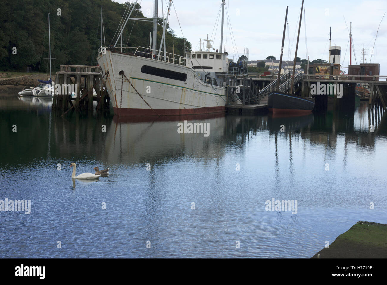 Brittany finistere coast douarnenez hi-res stock photography and images ...
