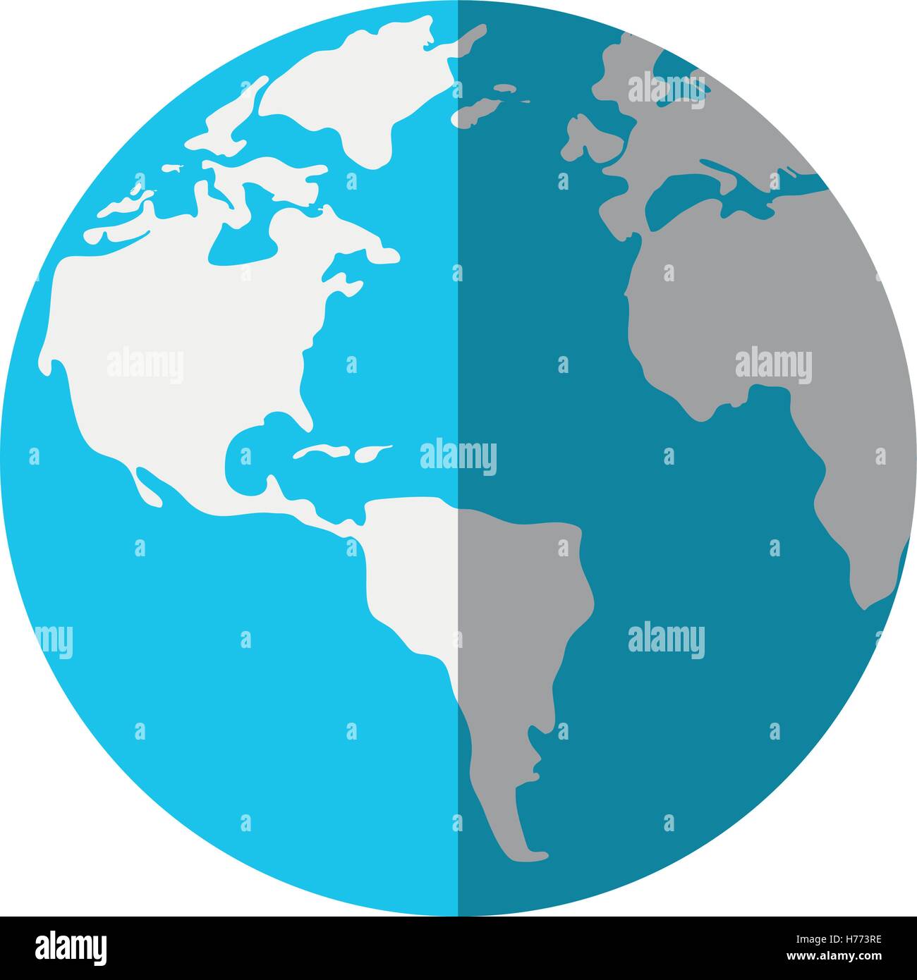 world planet earth isolated icon vector illustration design Stock ...