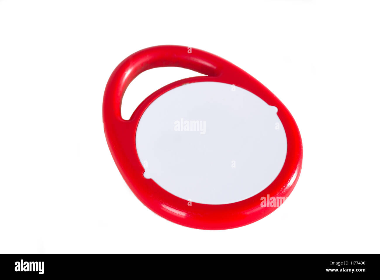 Empty key holder isolated on white background Stock Photo - Alamy