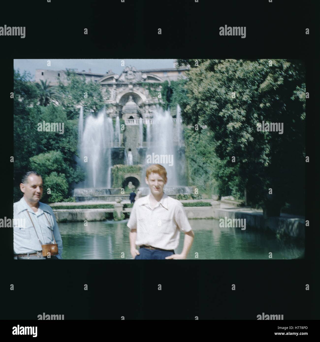 1955 photograph fountain in hi-res stock photography and images - Alamy