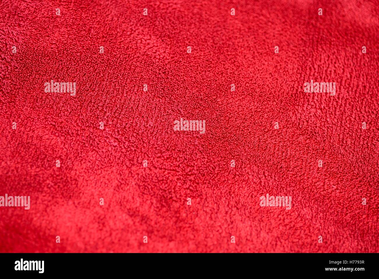 Seamless Red Velvet Fabric