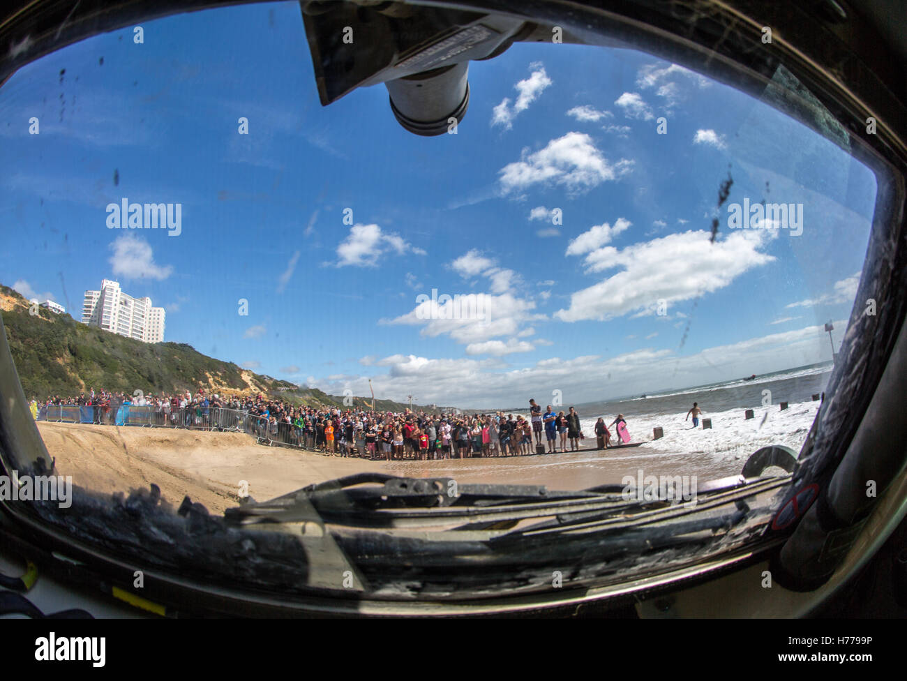 On the beach at Bournemouth Air Festival 2016 Stock Photo - Alamy