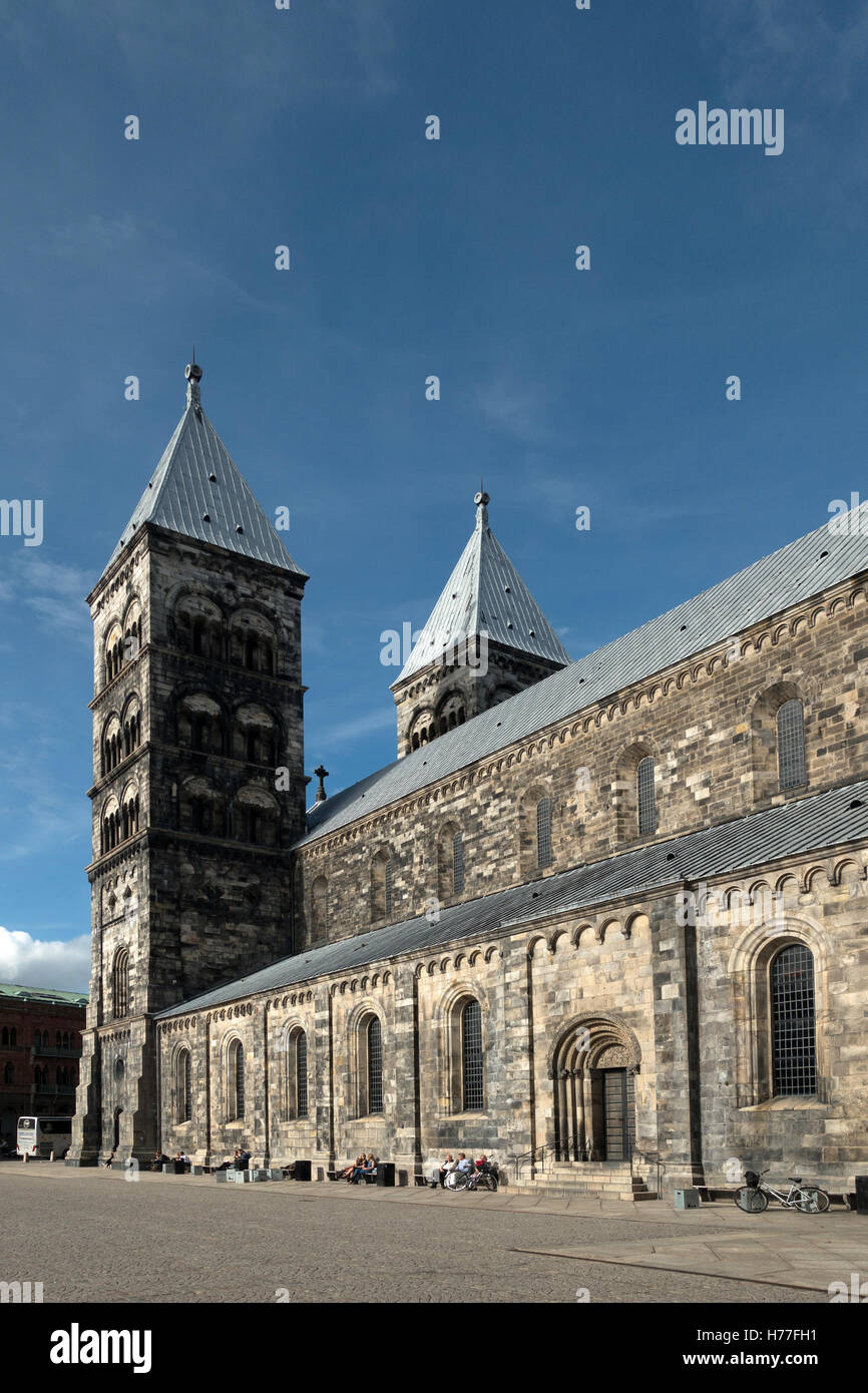 Sweden, Lund, Cathedral, Domkyrkan Stock Photo - Alamy