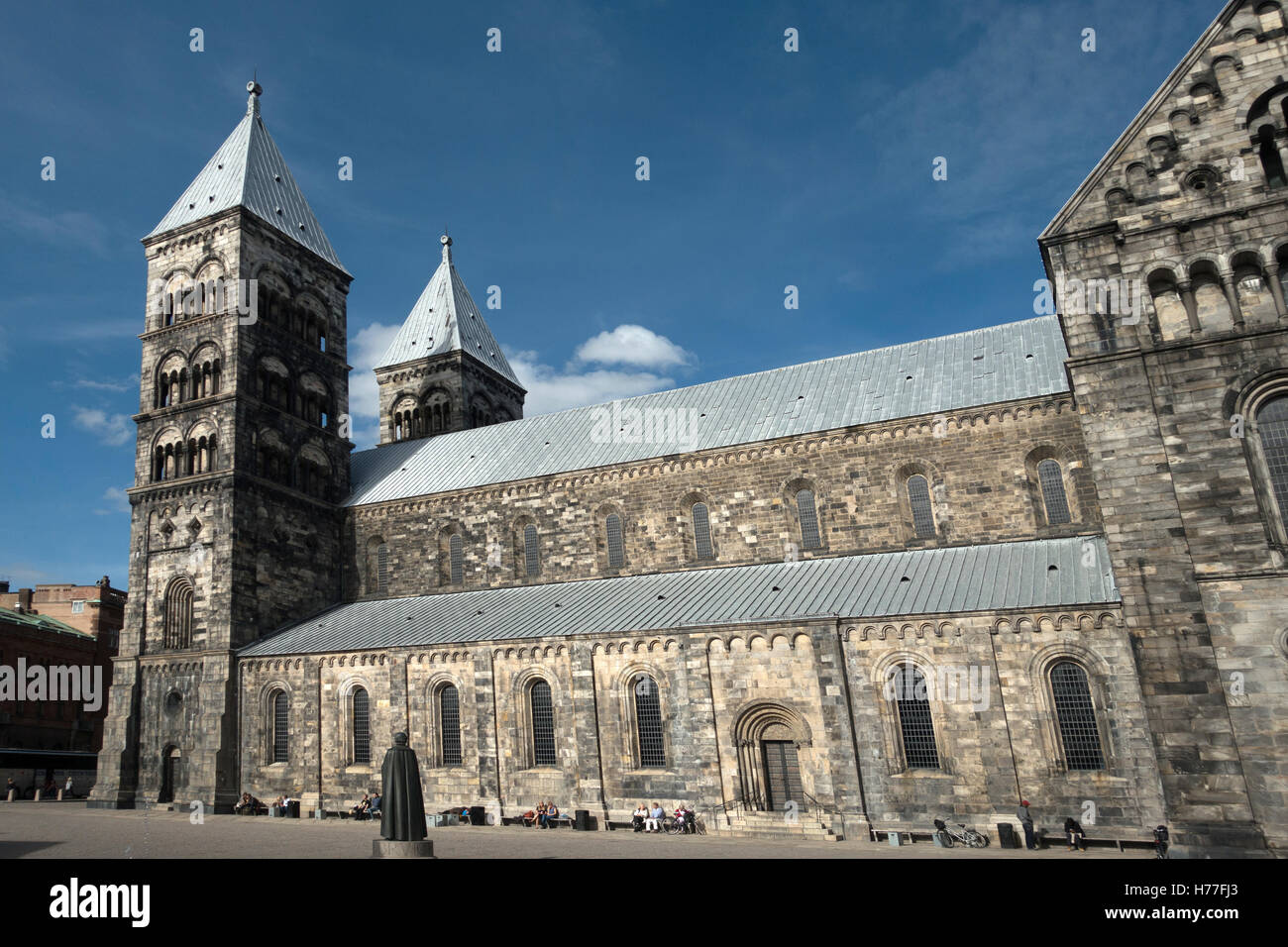 Sweden, Lund, Cathedral, Domkyrkan Stock Photo - Alamy