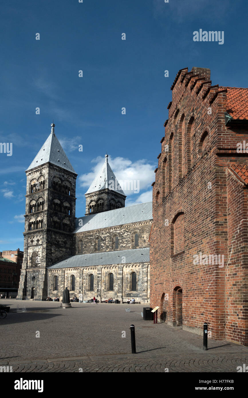 Sweden, Lund, Cathedral, Domkyrkan Stock Photo - Alamy