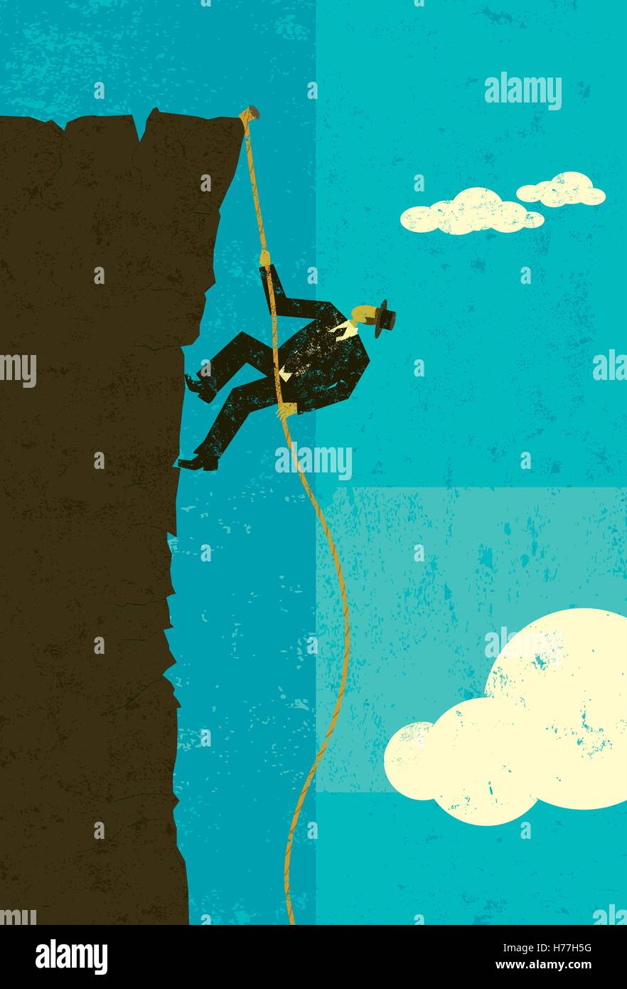 Climbing rope Stock Vector Images - Alamy