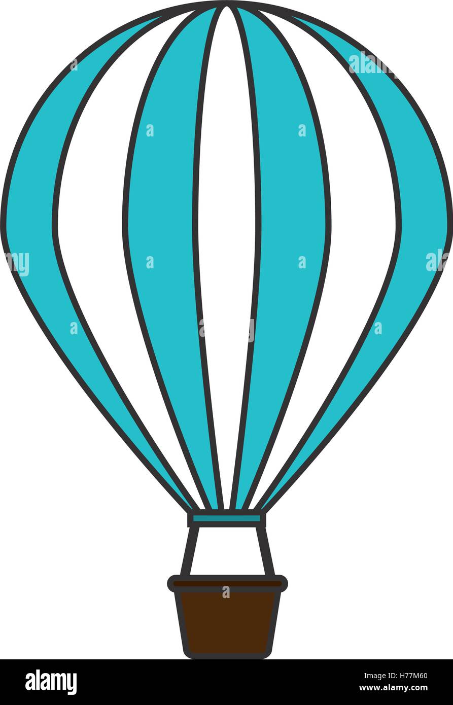 Isolated hot air balloon design Stock Vector Image & Art - Alamy