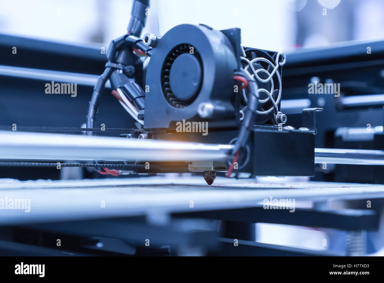 Three dimensional printing machine Stock Photo - Alamy
