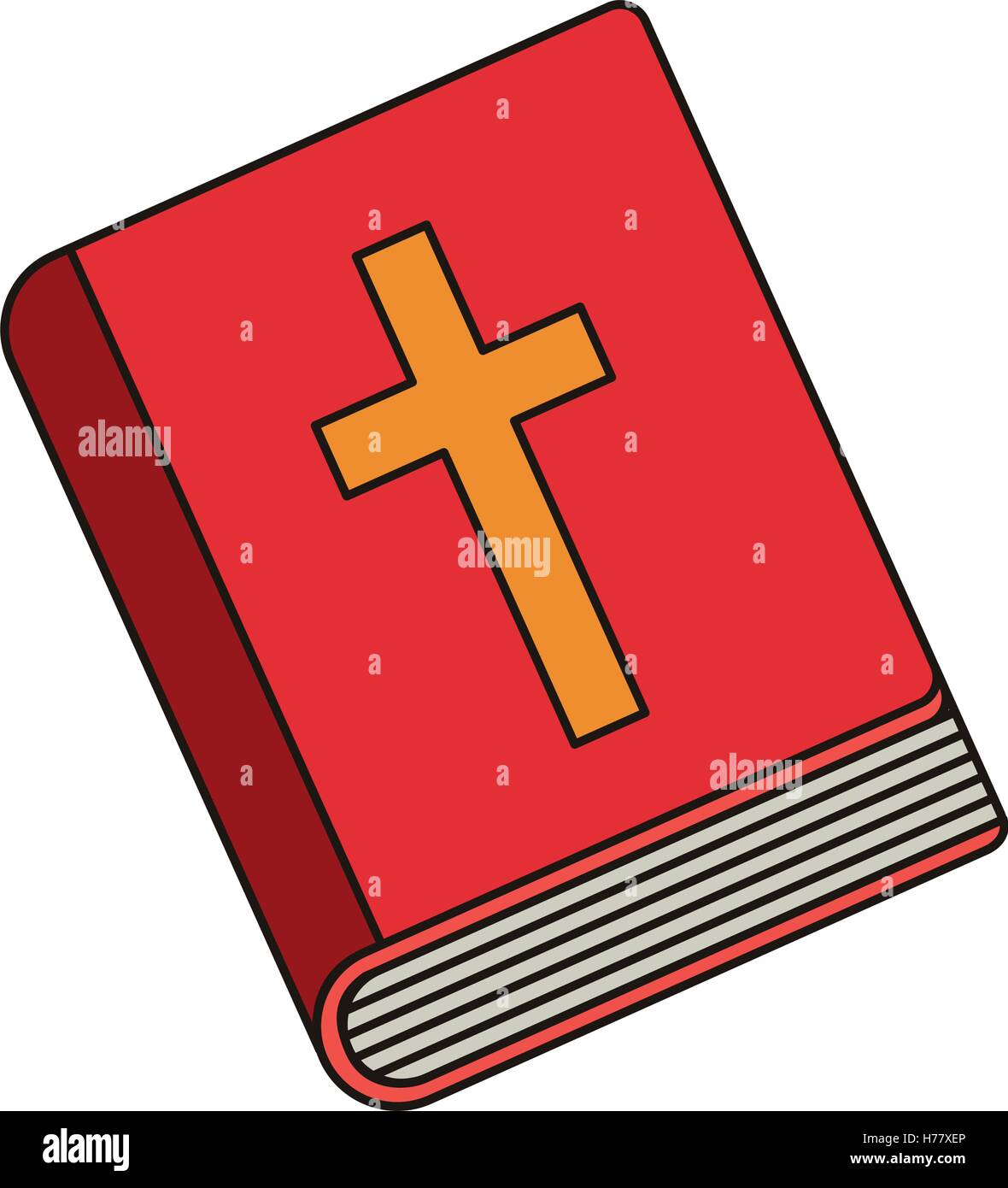 holy bible icon. catholic and chtistianity religion book over white ...