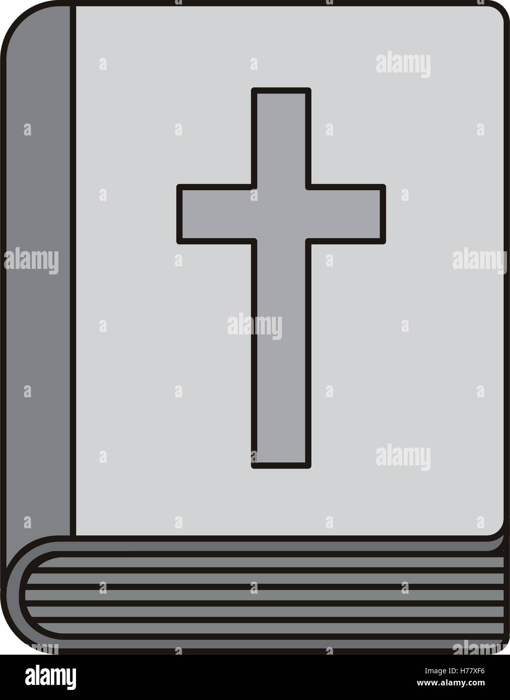 holy bible icon. catholic and chtistianity religion book over white ...