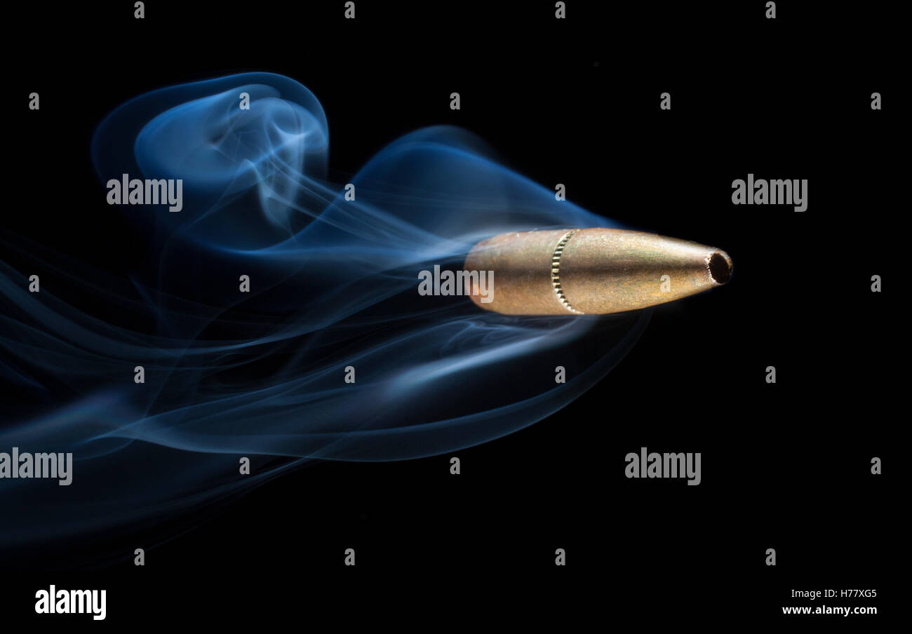 Blue smoke trailing behind hi-res stock photography and images - Alamy