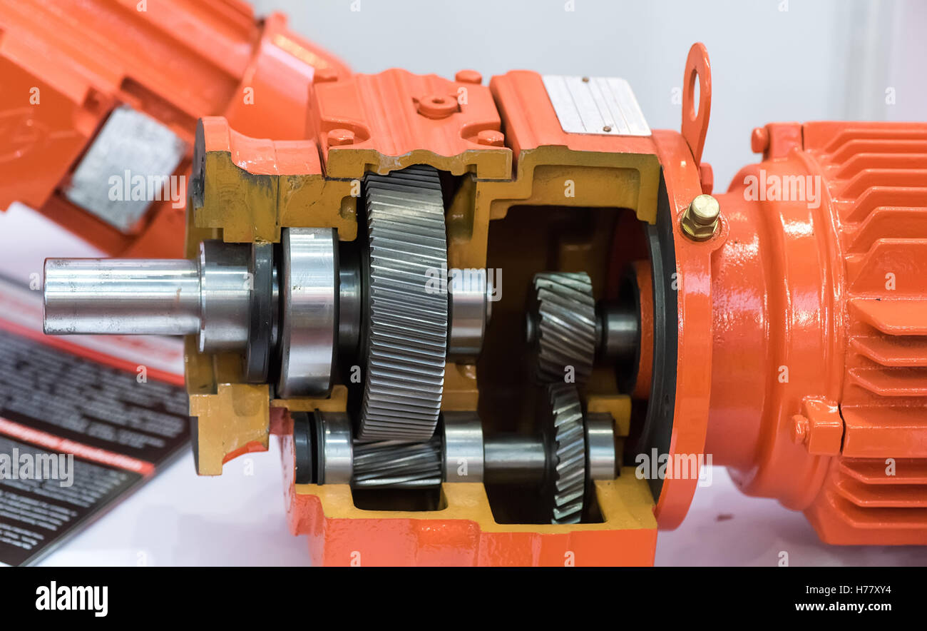 metal cog gears Stock Photo - Alamy