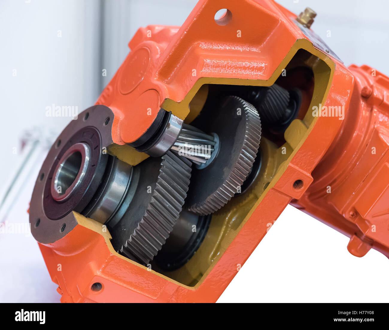metal cog gears Stock Photo - Alamy