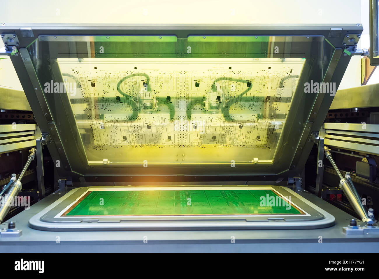 robotic system for automatic microchip production of printed circuit ...