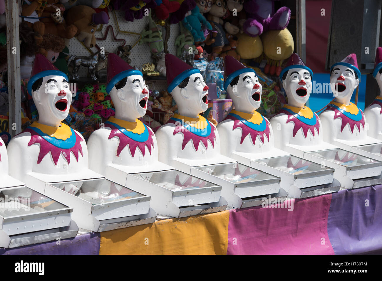 clowns, sideshow, geelong, show, fun, prizes Stock Photo - Alamy