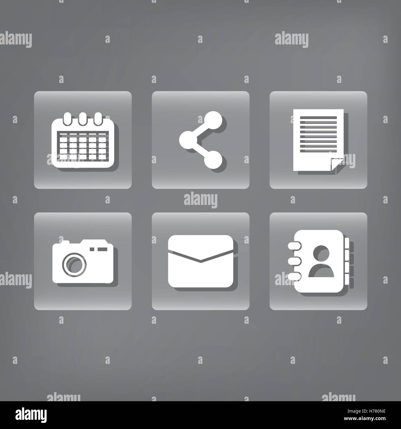 Social media networking icon vector illustration graphic design Stock ...