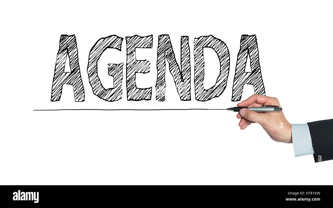 Itinerary list Cut Out Stock Images & Pictures - Alamy