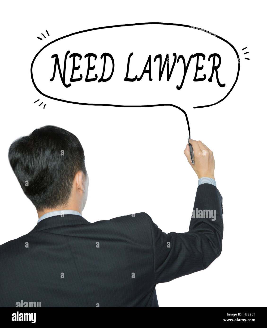 Lawyer handwriting hi-res stock photography and images - Alamy