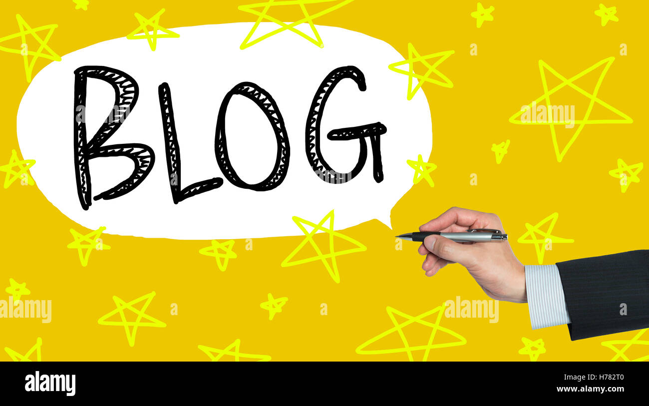 Blog background hi-res stock photography and images - Alamy