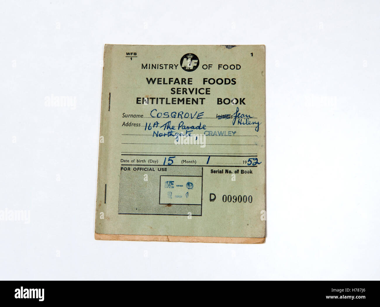 Ww2 rations book hi-res stock photography and images - Alamy