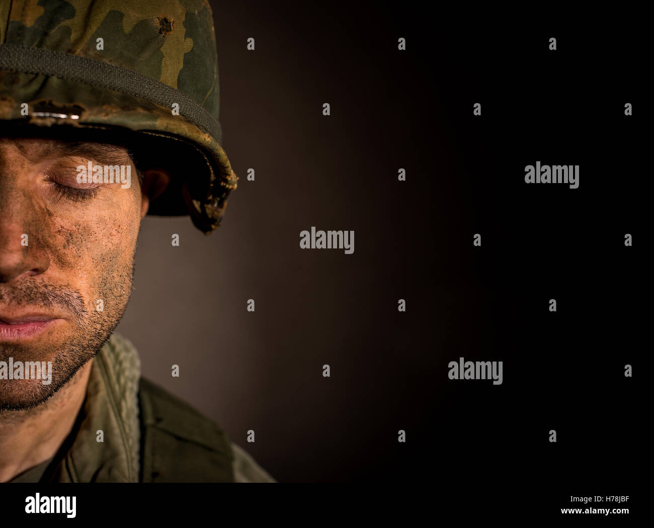 Post traumatic stress disorder eyes hi-res stock photography and images ...
