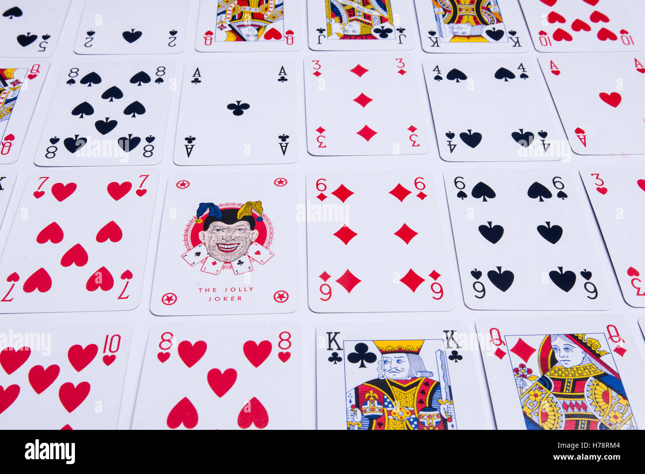 Abstract vector background playing cards hi-res stock photography and ...