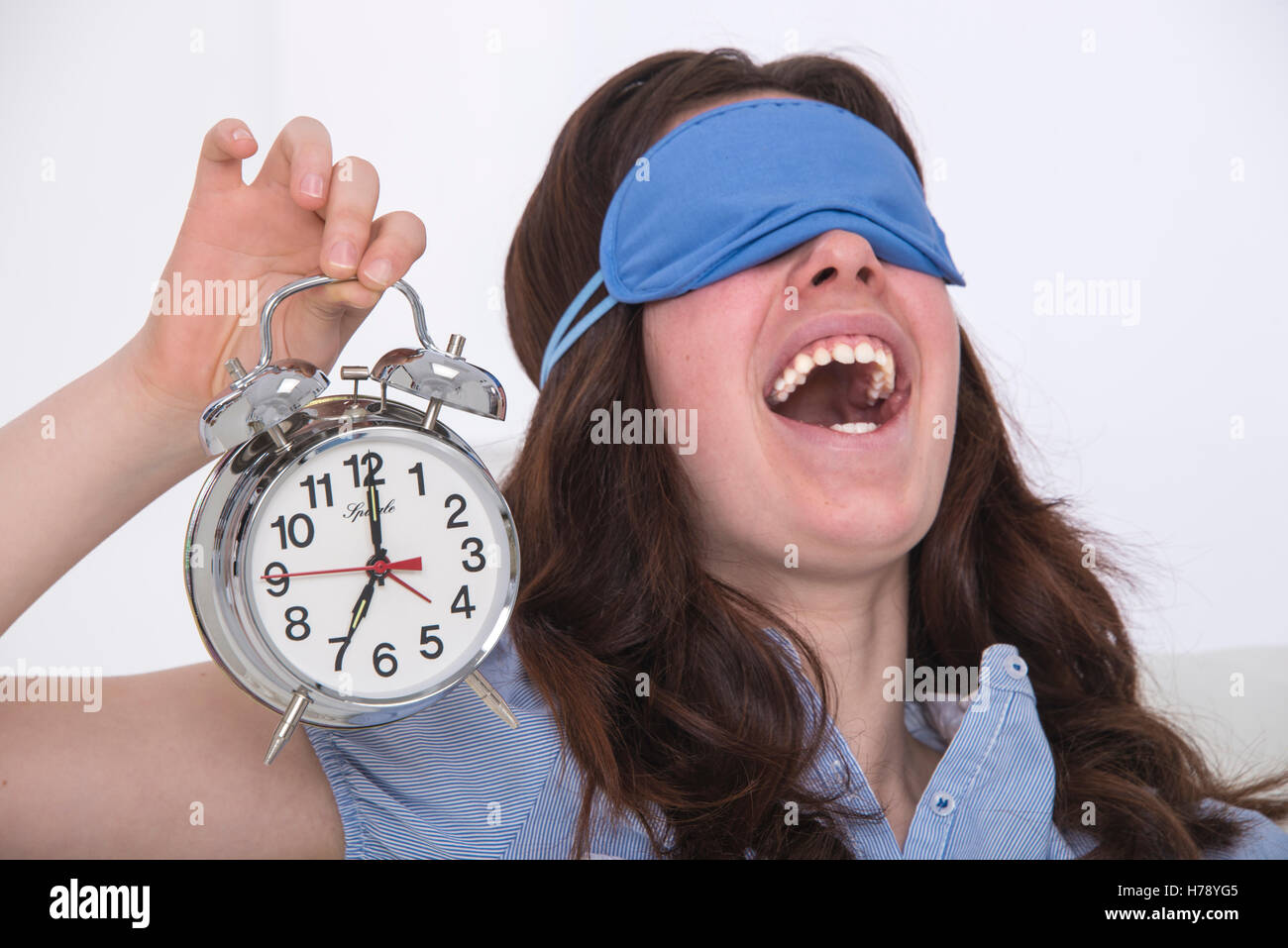 Teenager concept waking up hi-res stock photography and images - Alamy