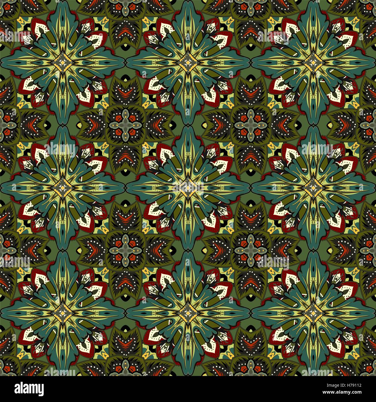 Octagonal mosaic floor Stock Vector Images - Alamy