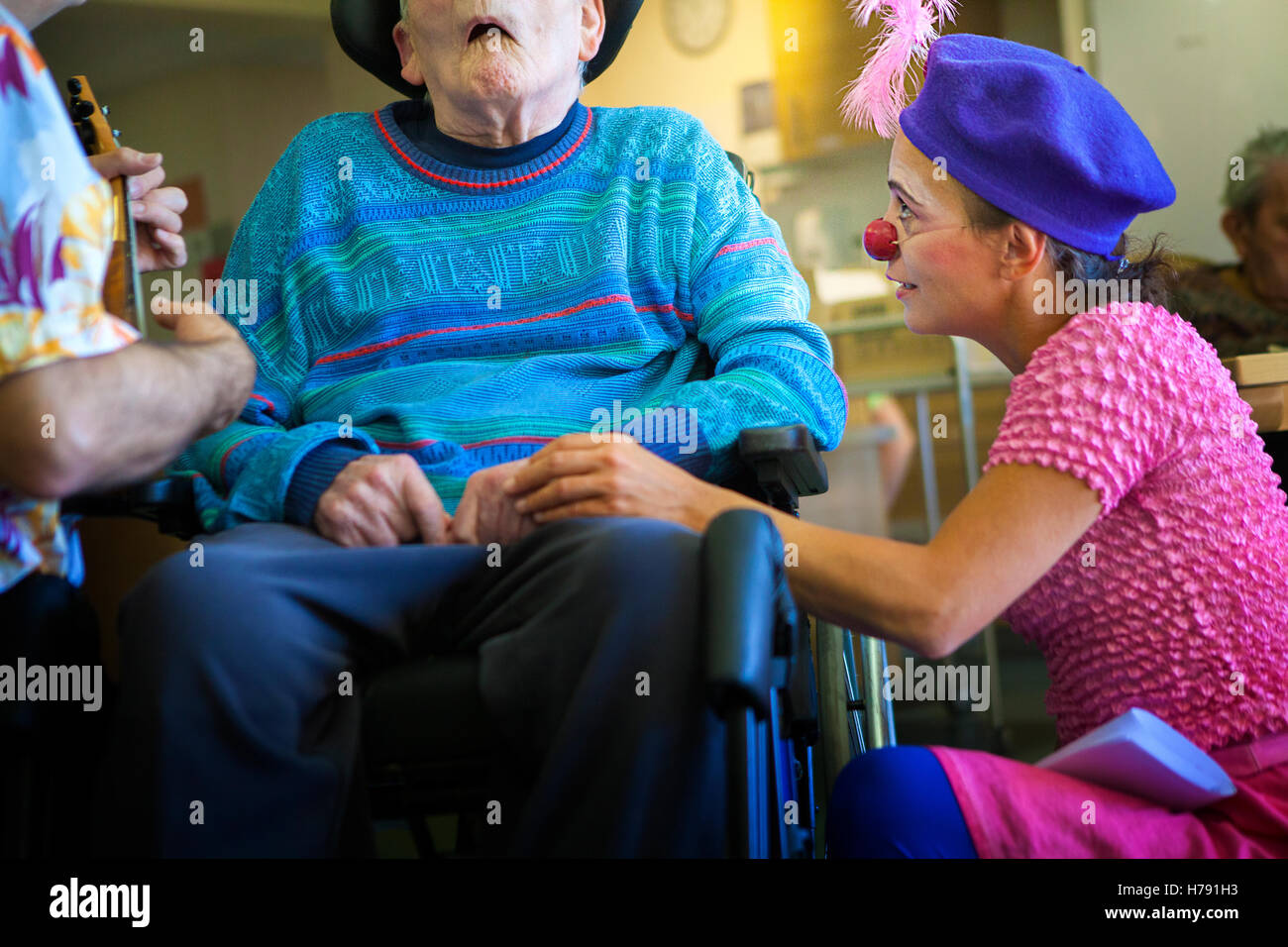 Grotesque clowns hi-res stock photography and images - Alamy