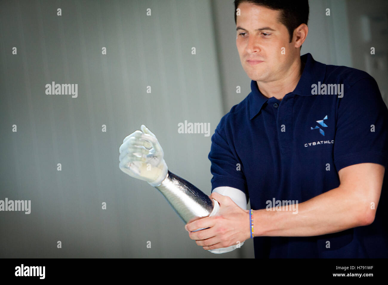 Handicapped males competing hi-res stock photography and images - Alamy