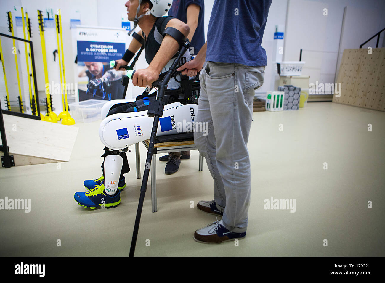 Paraplegic exoskeleton hi-res stock photography and images - Alamy