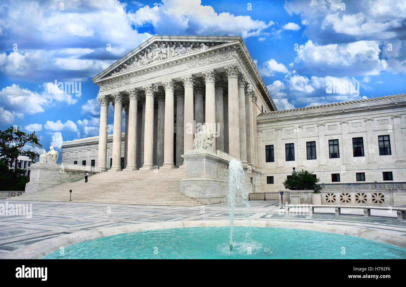 Washington Supreme Court building in Washington DC Stock Photo - Alamy