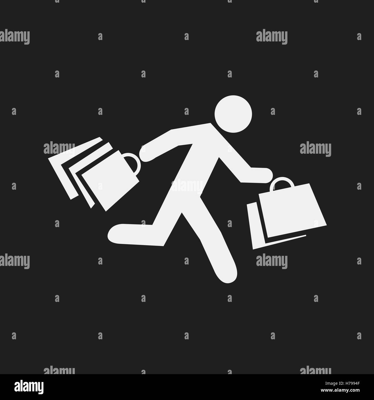 Stick figure cooperation Stock Vector Images - Alamy