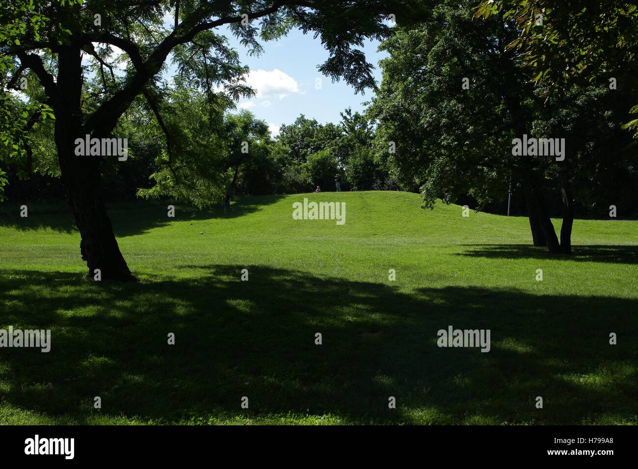 Park in Magdeburg Stock Photo - Alamy