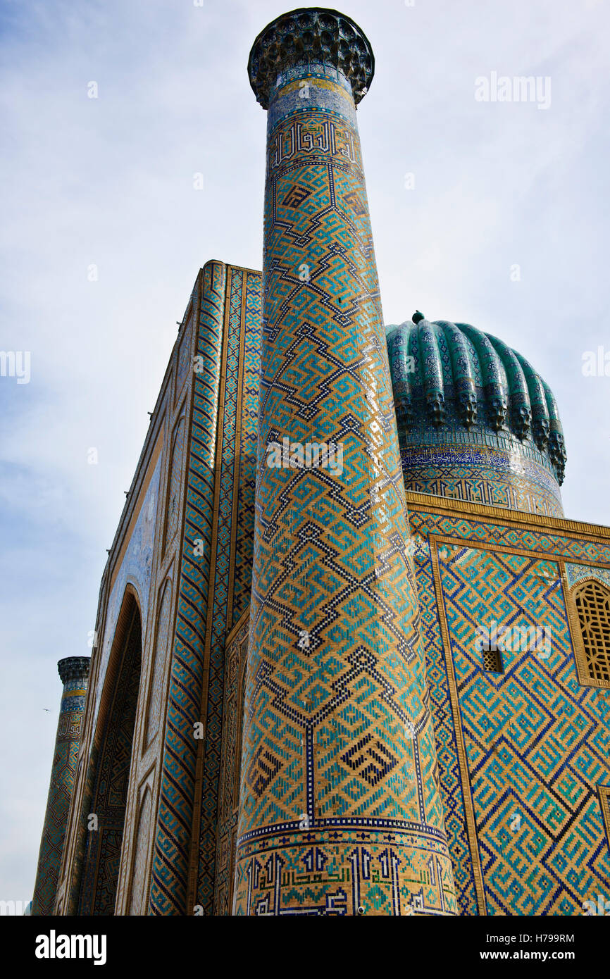 Shir Dor Madrassa,17th Century,Registan Square of Samarkand,Samarquand ...