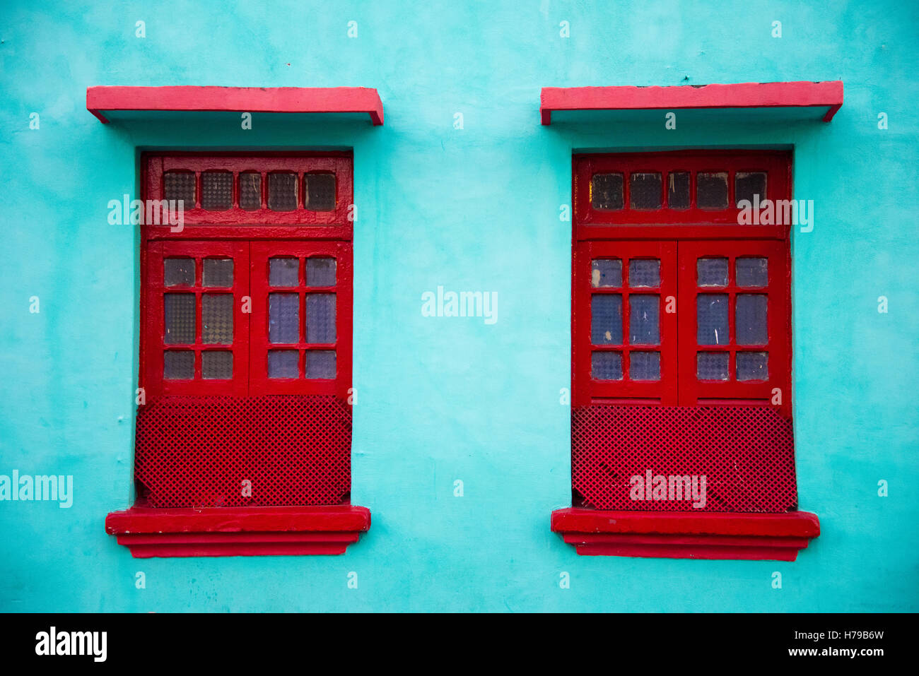 Colorful House in Olinda Brazil Stock Photo - Alamy