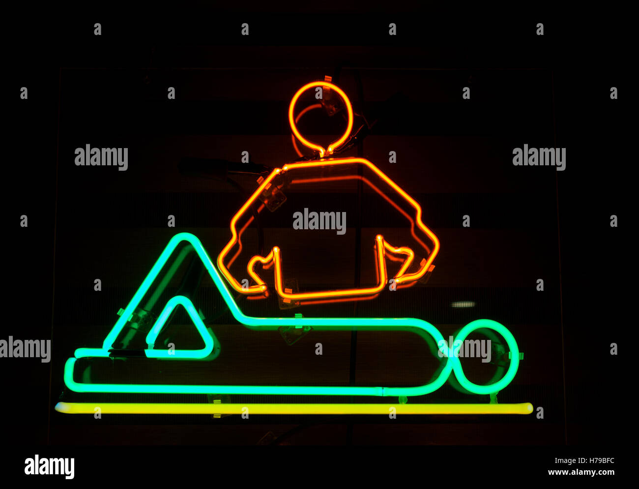 neon sign chiropractic Stock Photo - Alamy