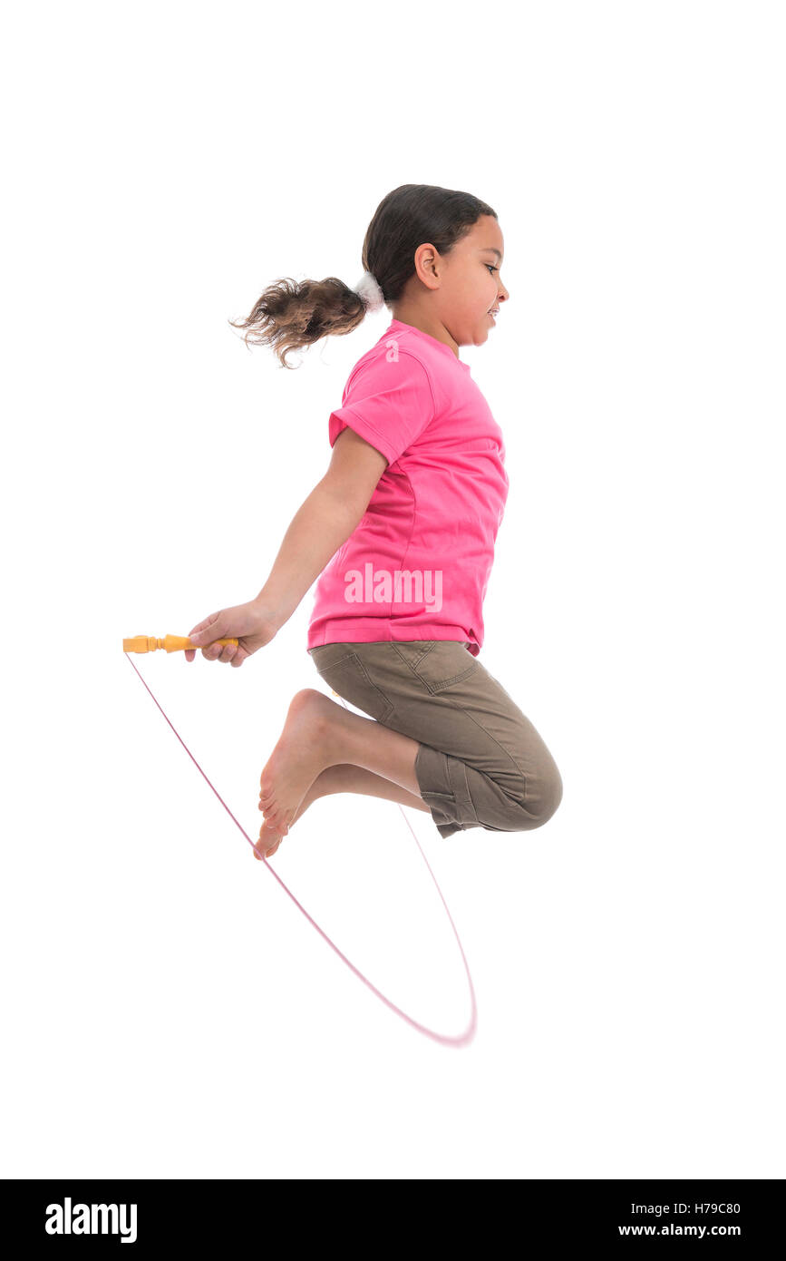 Child jump rope hi-res stock photography and images - Alamy