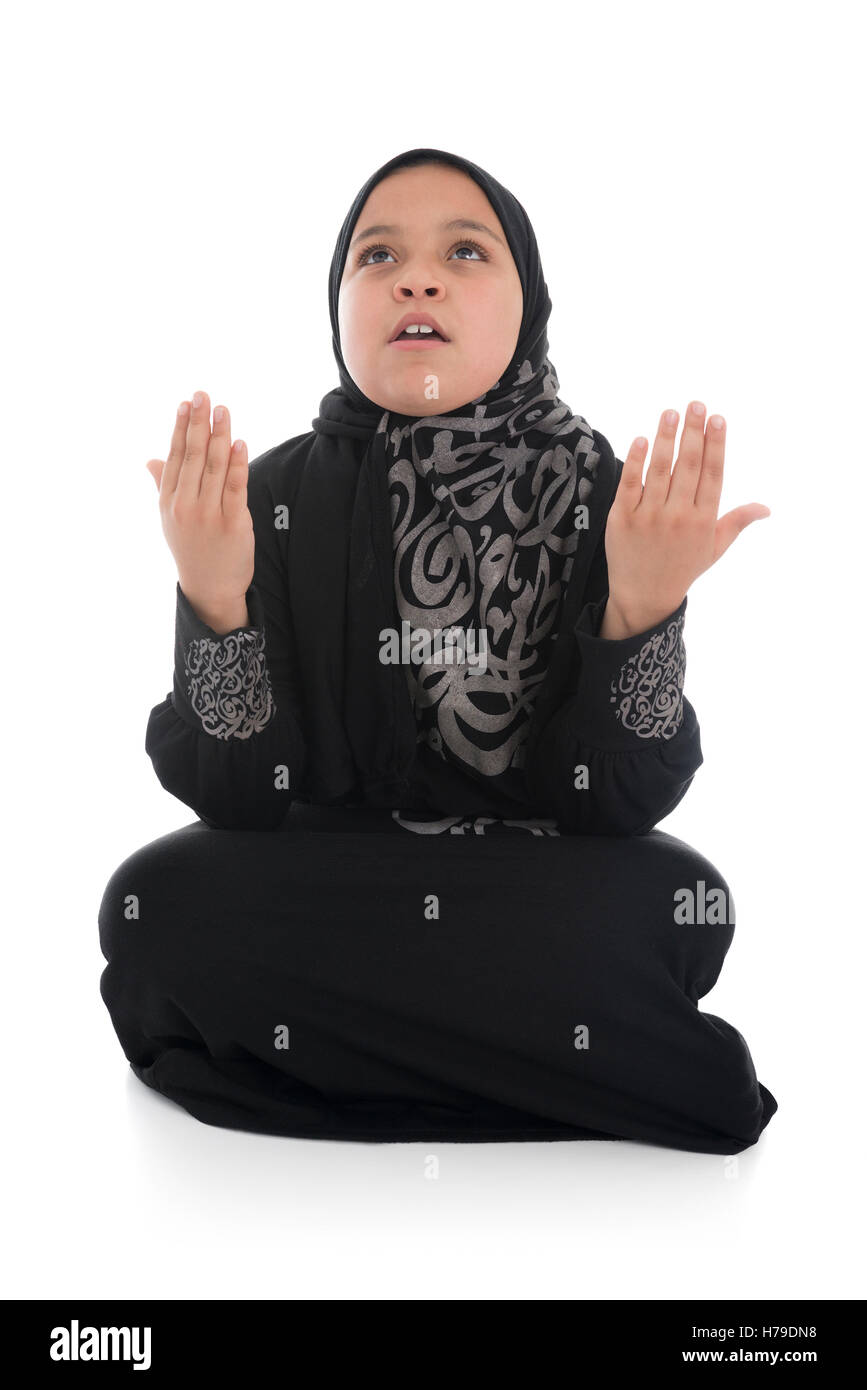 Cute Muslim Baby Praying