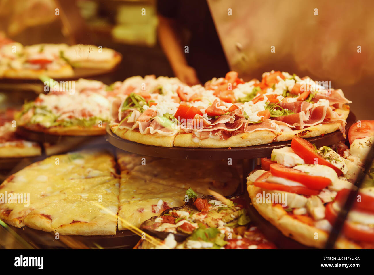 Pizza shop interior hi-res stock photography and images - Alamy