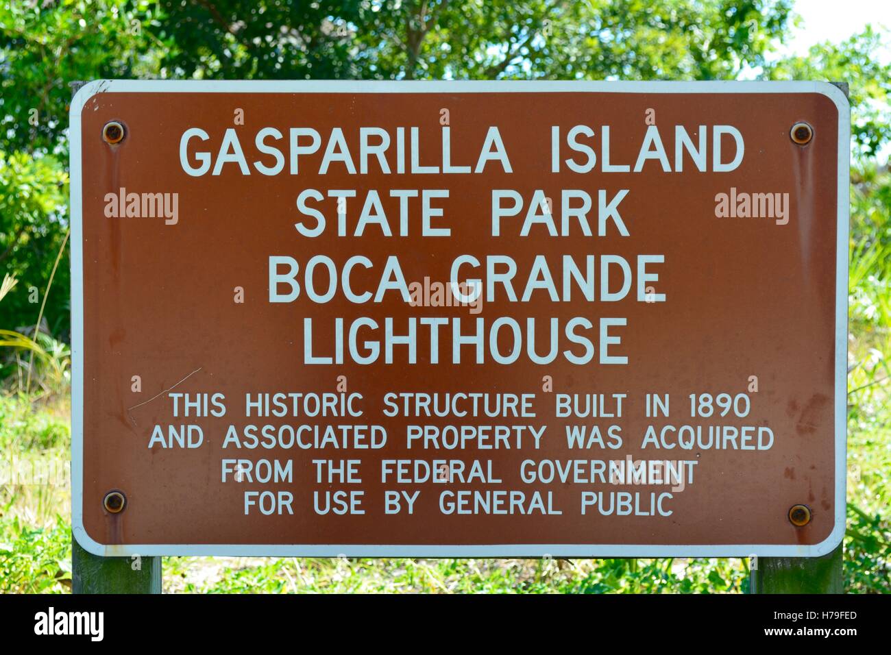 Boca Grande sign Stock Photo - Alamy