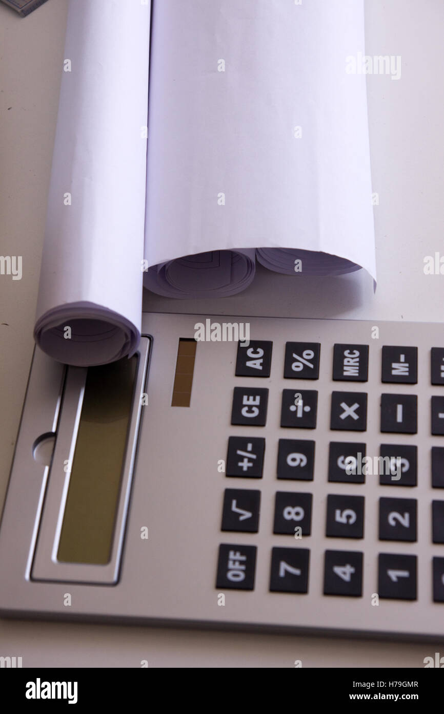 details of office papers of a business office Stock Photo - Alamy