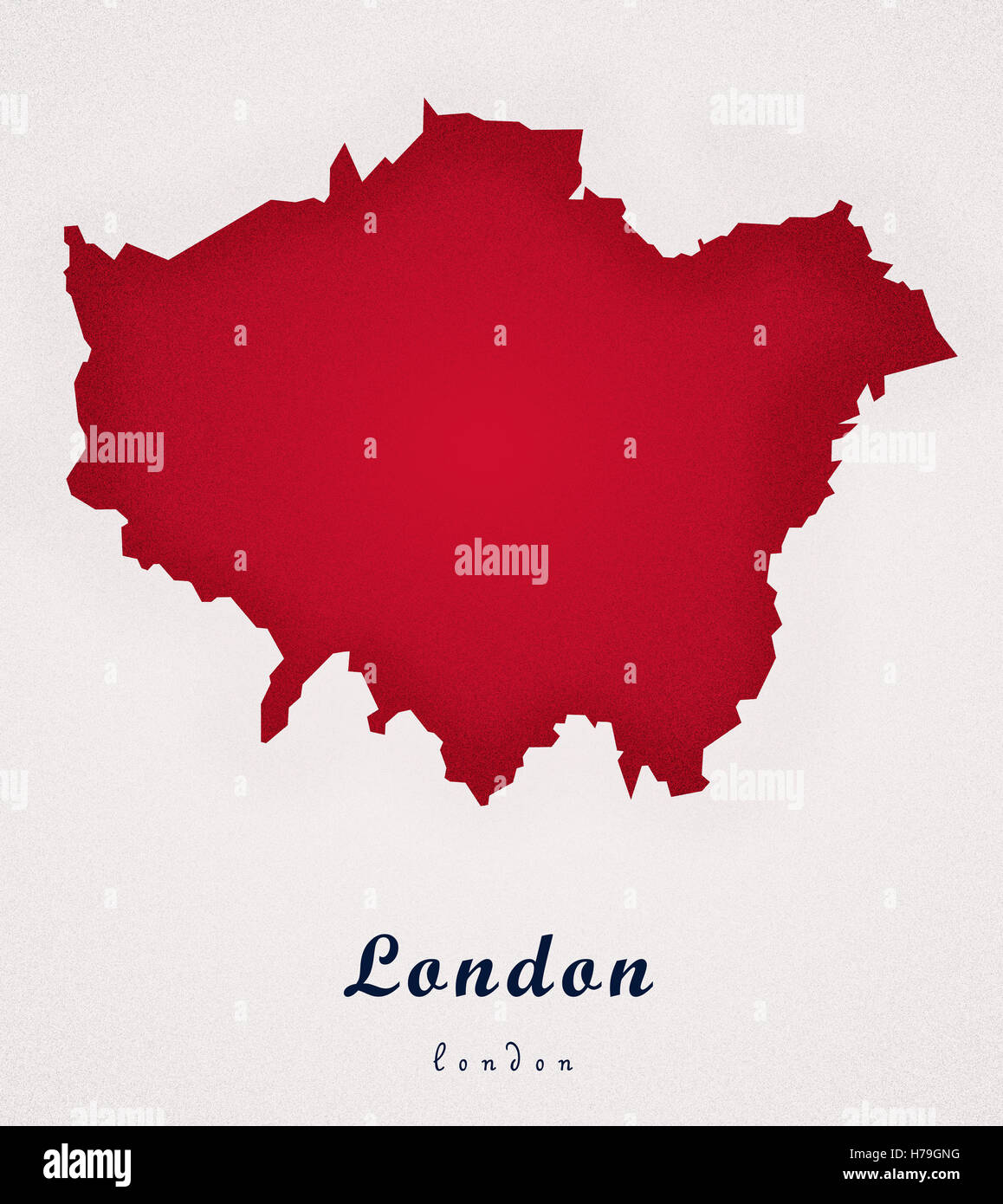 Map of britain with regions hi-res stock photography and images - Alamy