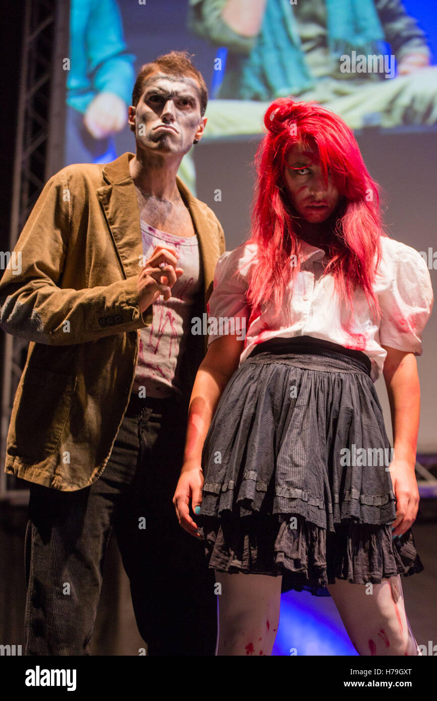 General view of the Romics convention, XX Edition, on the Nuova Fiera ...