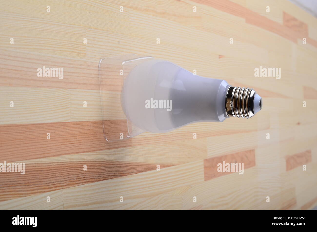 Modern LED lamp ECO energy concept, close up Stock Photo - Alamy