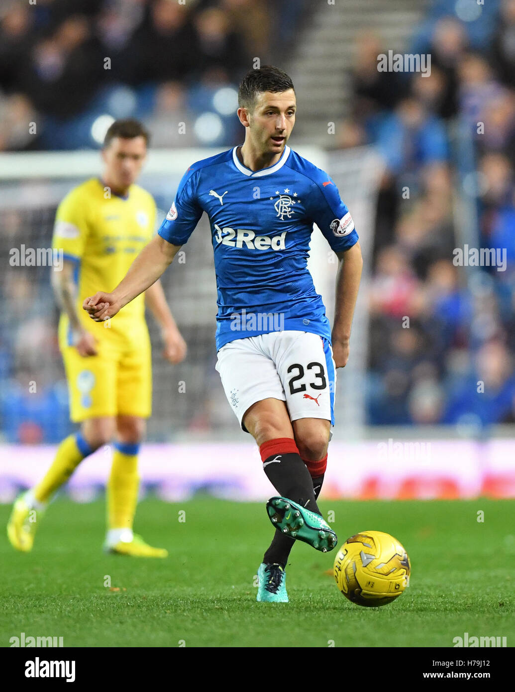 Rangers' Jason Holt Stock Photo - Alamy