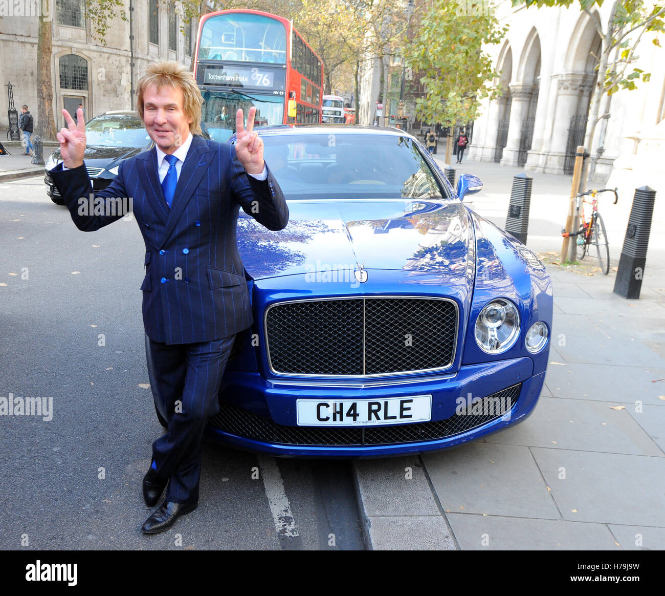 Managing Director of Pimlico Plumbers Charlie Mullins outside the High ...